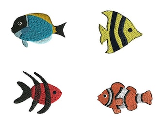Mini Summer Machine Embroidery Design Set-instant DOWNLOAD | Etsy