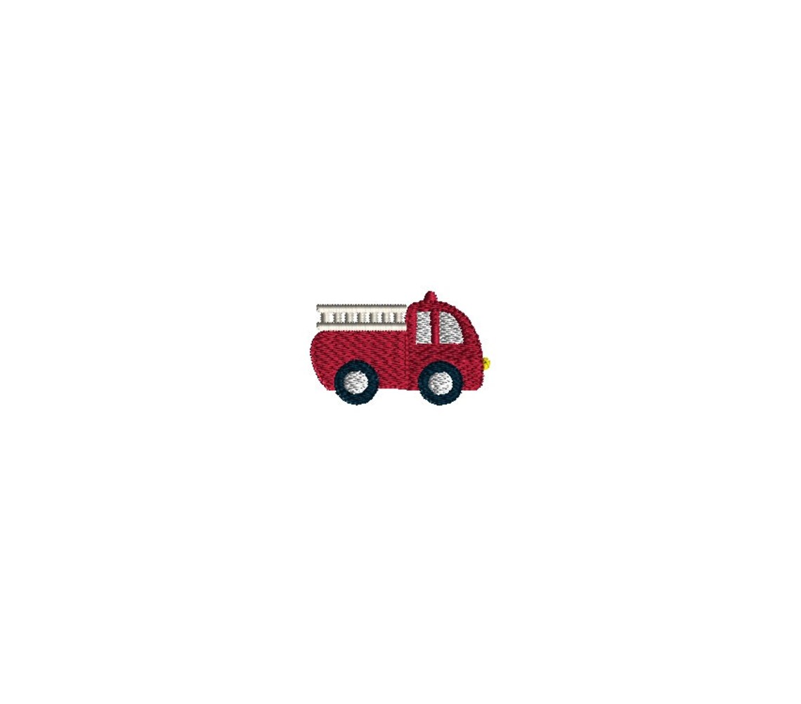 Mini Fireman Machine Embroidery Design Set-instant DOWNLOAD - Etsy