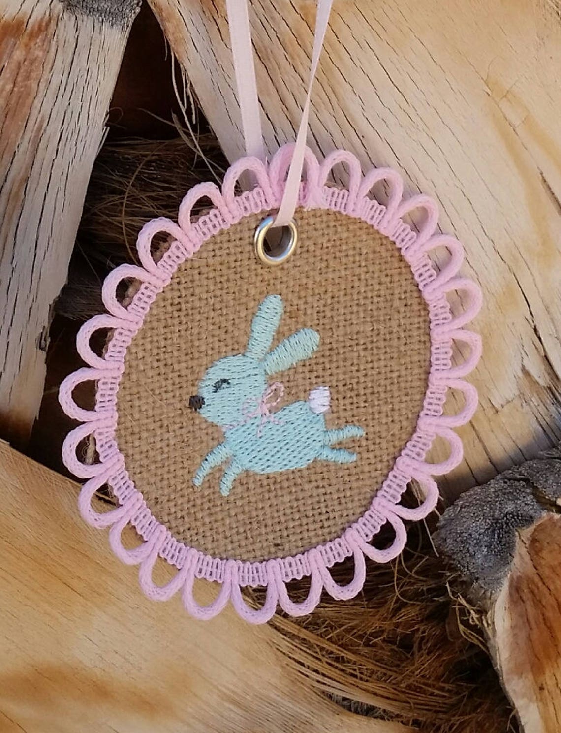Mini Easter Bunny and Egg Machine Embroidery Design - Etsy