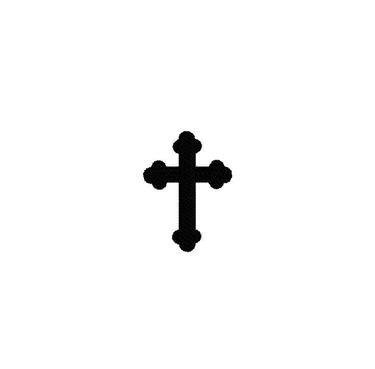 Mini Christian Cross Machine Embroidery Design-instant DOWNLOAD - Etsy