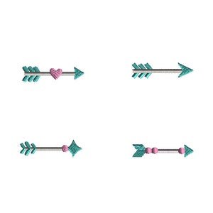 Mini Arrows Machine Embroidery Design Set-INSTANT DOWNLOAD | Etsy