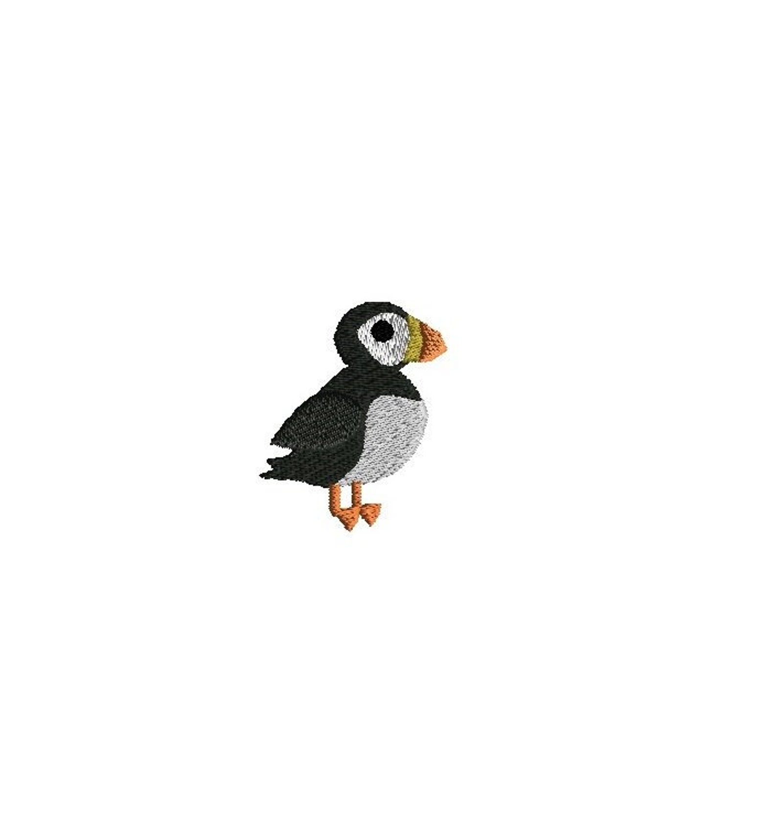 Mini Puffin Machine Embroidery Design-instant DOWNLOAD - Etsy
