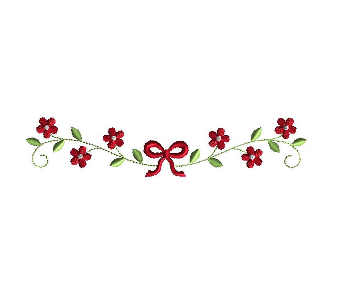 Daisy Chain Machine Embroidery Design-instant DOWNLOAD - Etsy UK