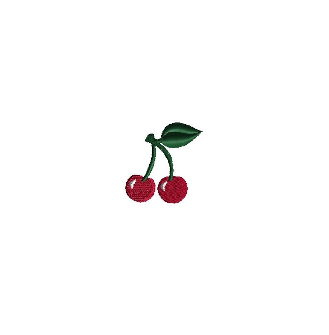 Mini Cherries 2 Machine Embroidery Design-instant DOWNLOAD-3 Sizes - Etsy