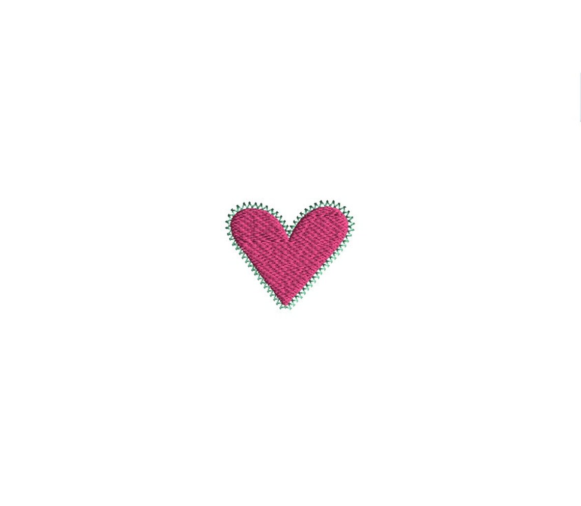 Mini Heart II Embroidery Design for Machine Embroidery-instant - Etsy