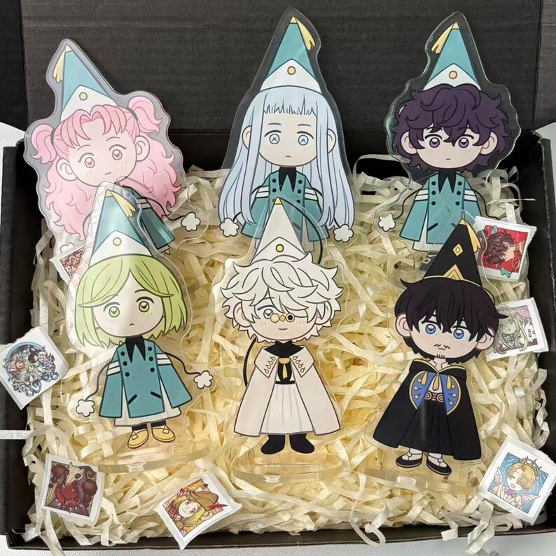 Witch Hat Atelier WHA Qifrey Standees Gift Box –coco Qifrey Agott Tetia ...