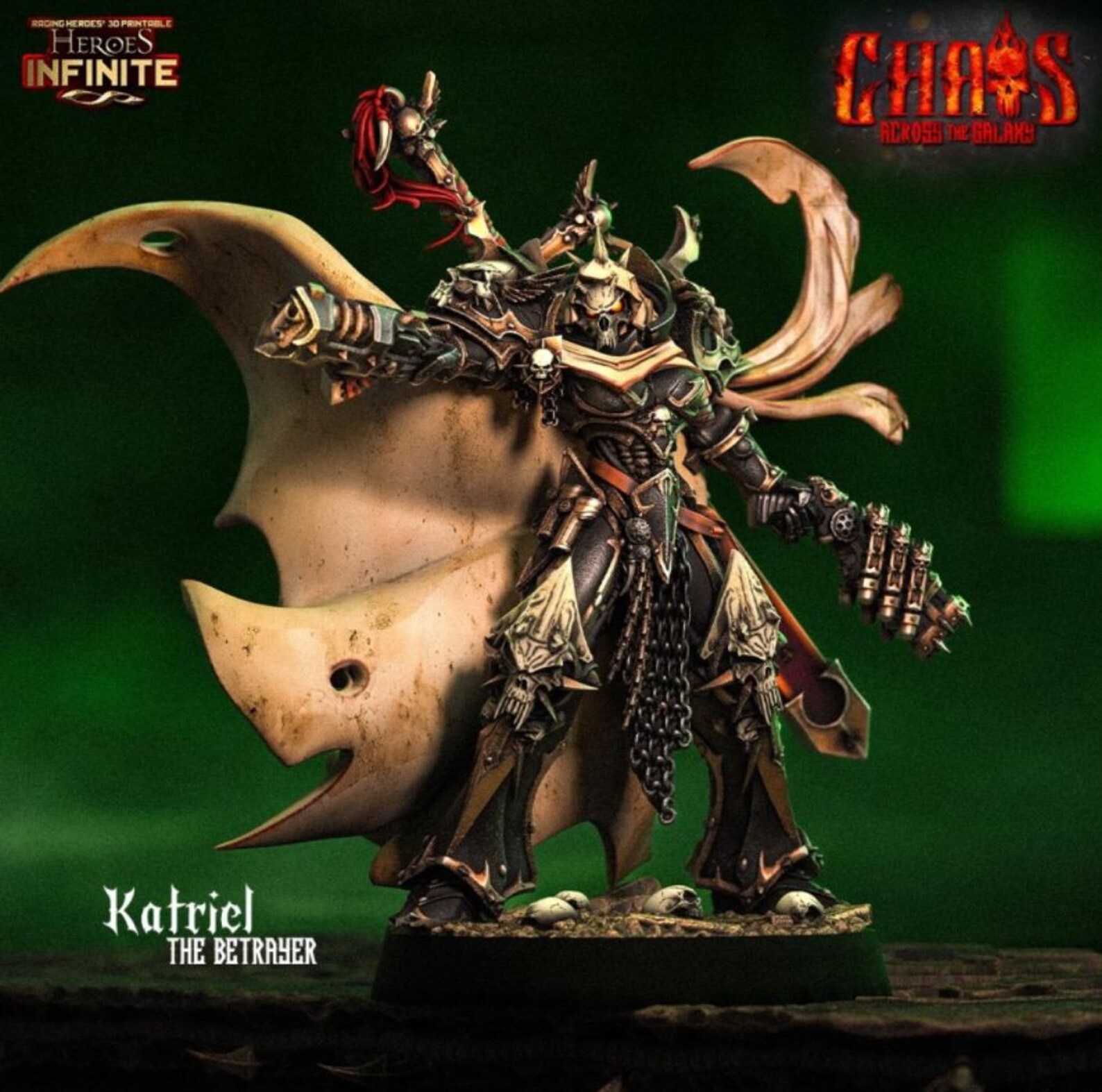 Katriel the Betrayer - Heroes Infinite - Etsy