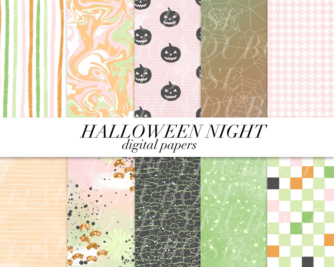 Halloween Night CLIP ART W LICENSE | Spooky | Ghost | October ...