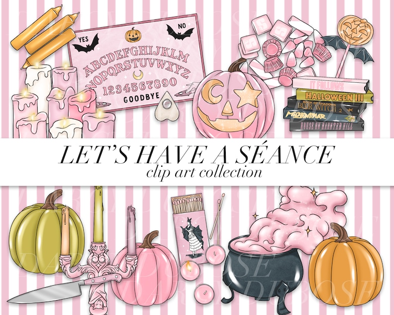Let's Have a Séance CLIP ART W LICENSE | Halloween | Ghost | Spirit ...