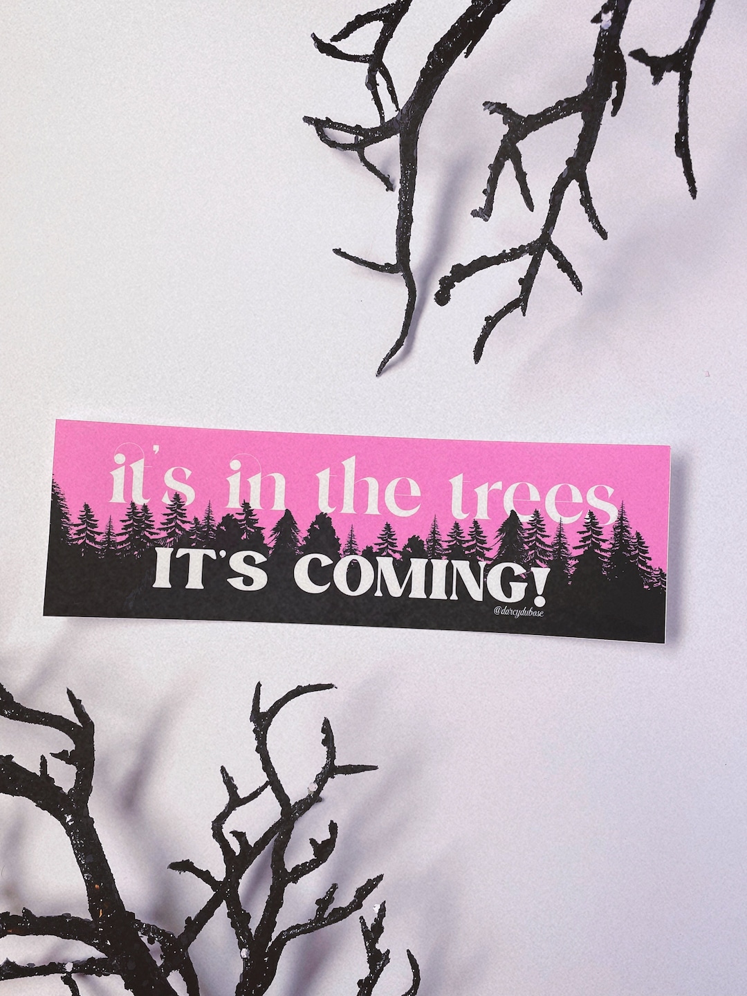 KATE BUSH It's in the Trees! Bumper Sticker - Etsy