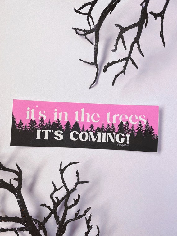 KATE BUSH It's in the Trees Bumper Sticker - Etsy