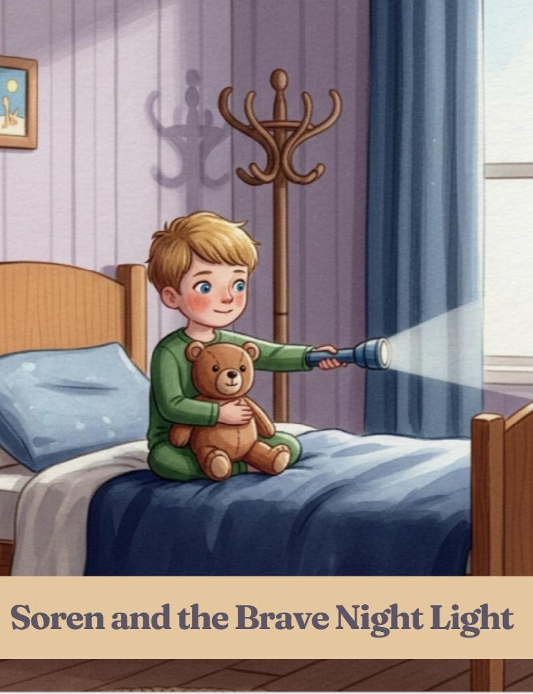 Soren and the Brave Night Light - Etsy