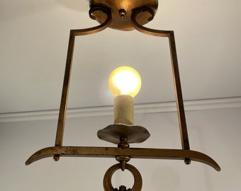 Antique Light Fixture | Etsy