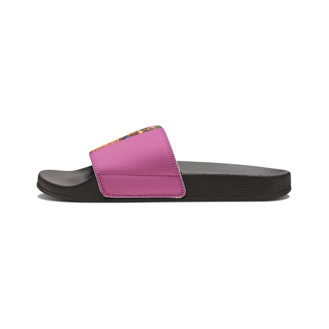 Pink Strap Slide Sandals | Removable Strap Sandal - Etsy