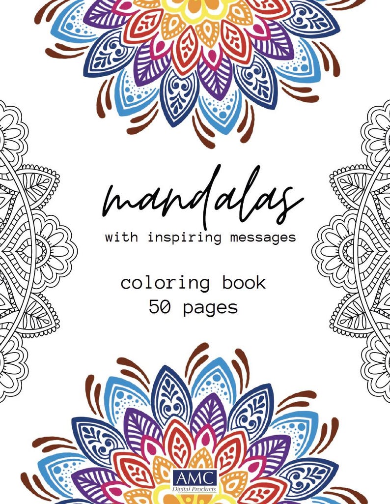 50 Inspiring Mandalas to Color for Calm, Focus & Joy – Mindful Coloring ...