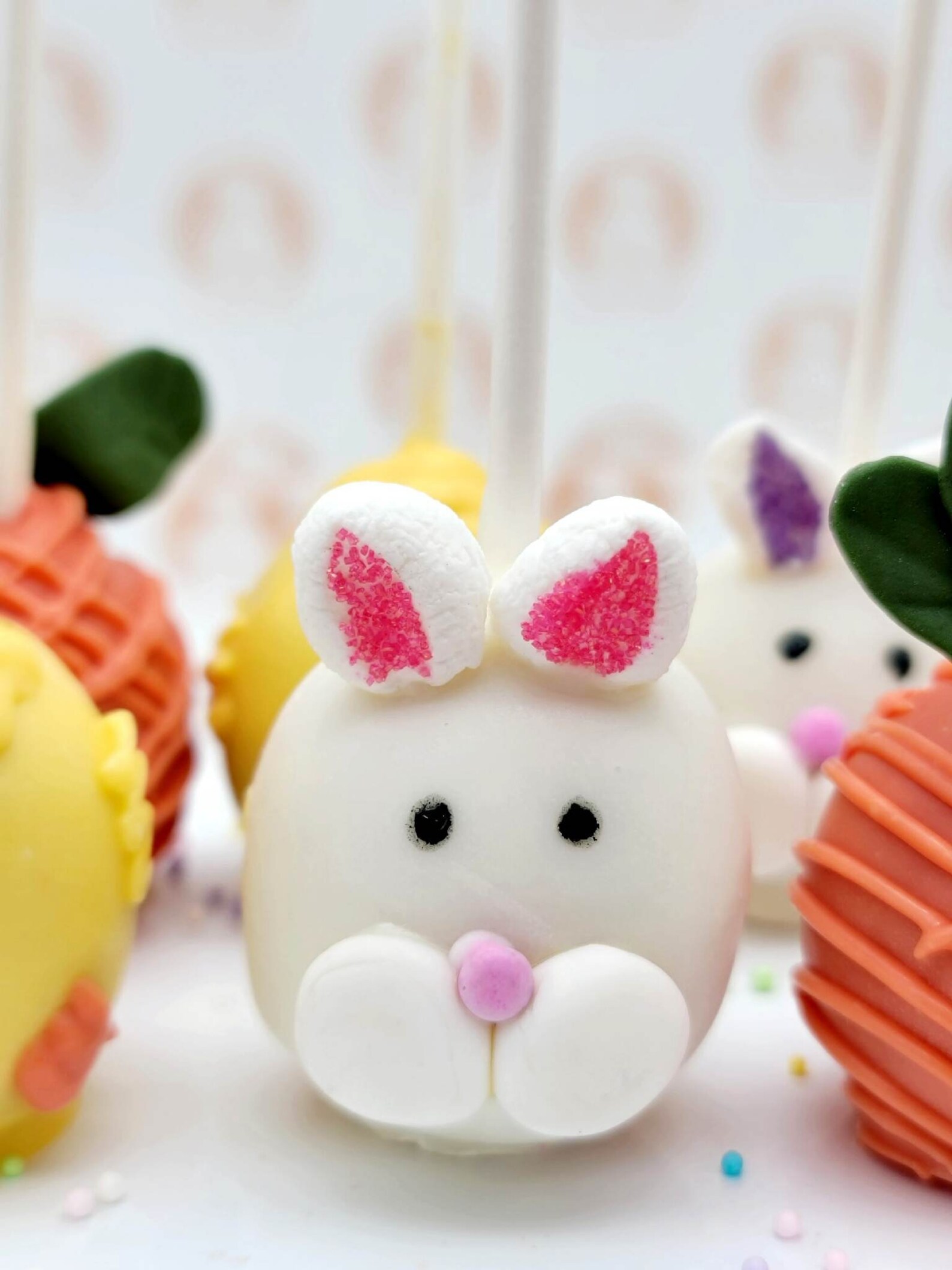 12 Easter Cake Pops / FREE SHIPPING / Cake Pops/ Egg Pops / Chick Pops ...