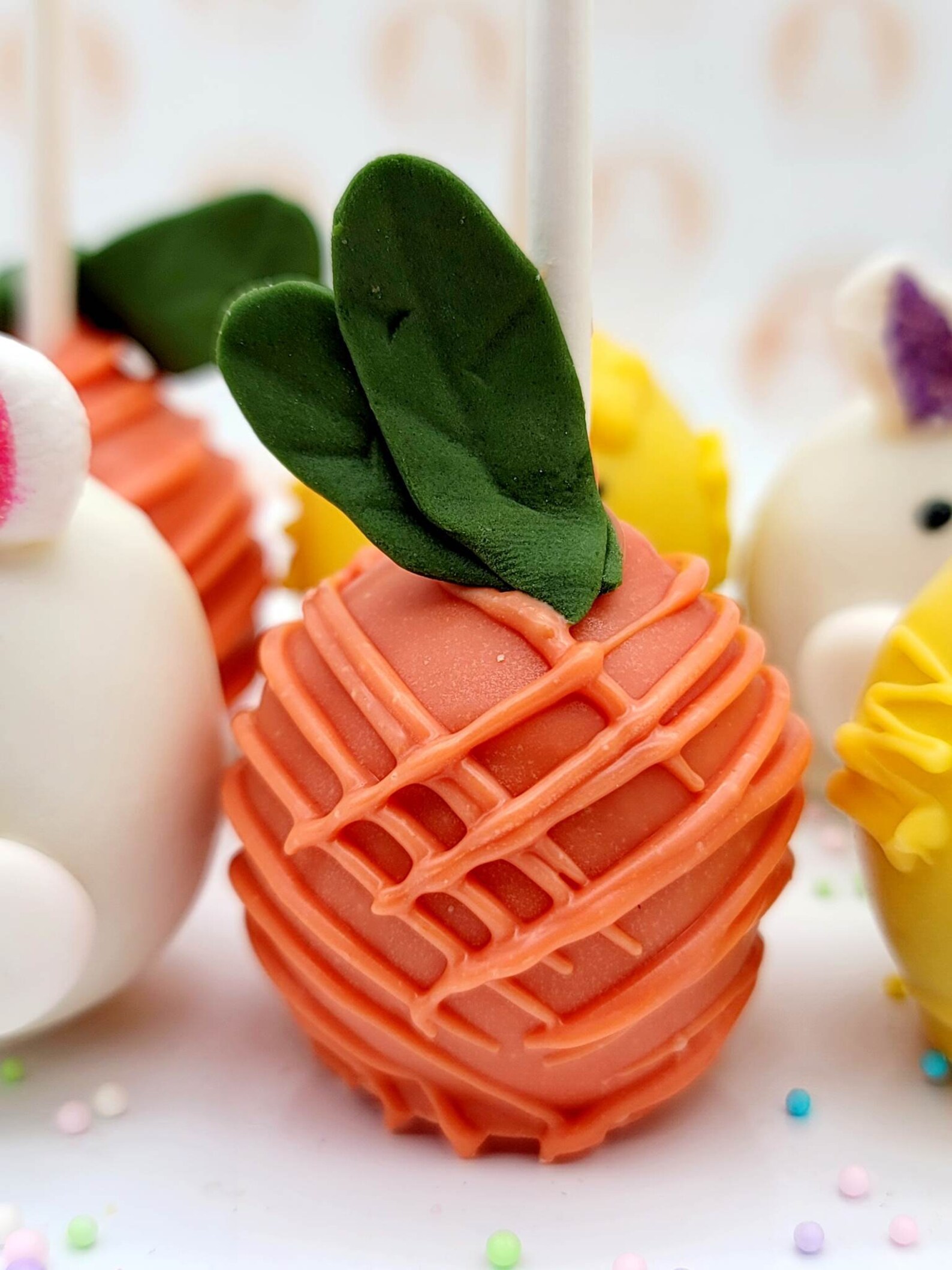 12 Easter Cake Pops / FREE SHIPPING / Cake Pops/ Egg Pops / Chick Pops ...