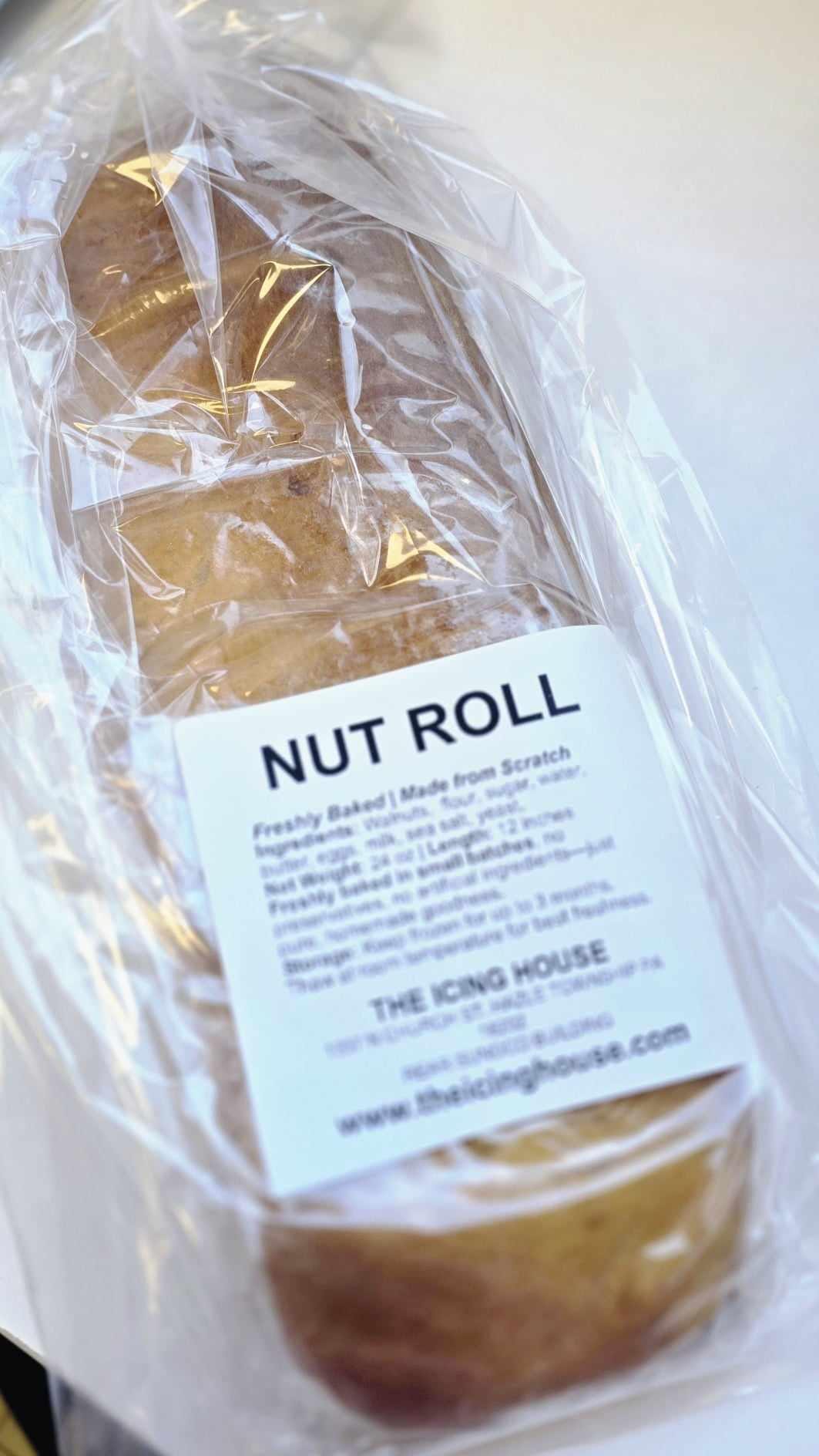 Original NUT ROLL Kolache Kolachi Thanksgiving Easter Roll Christmas ...