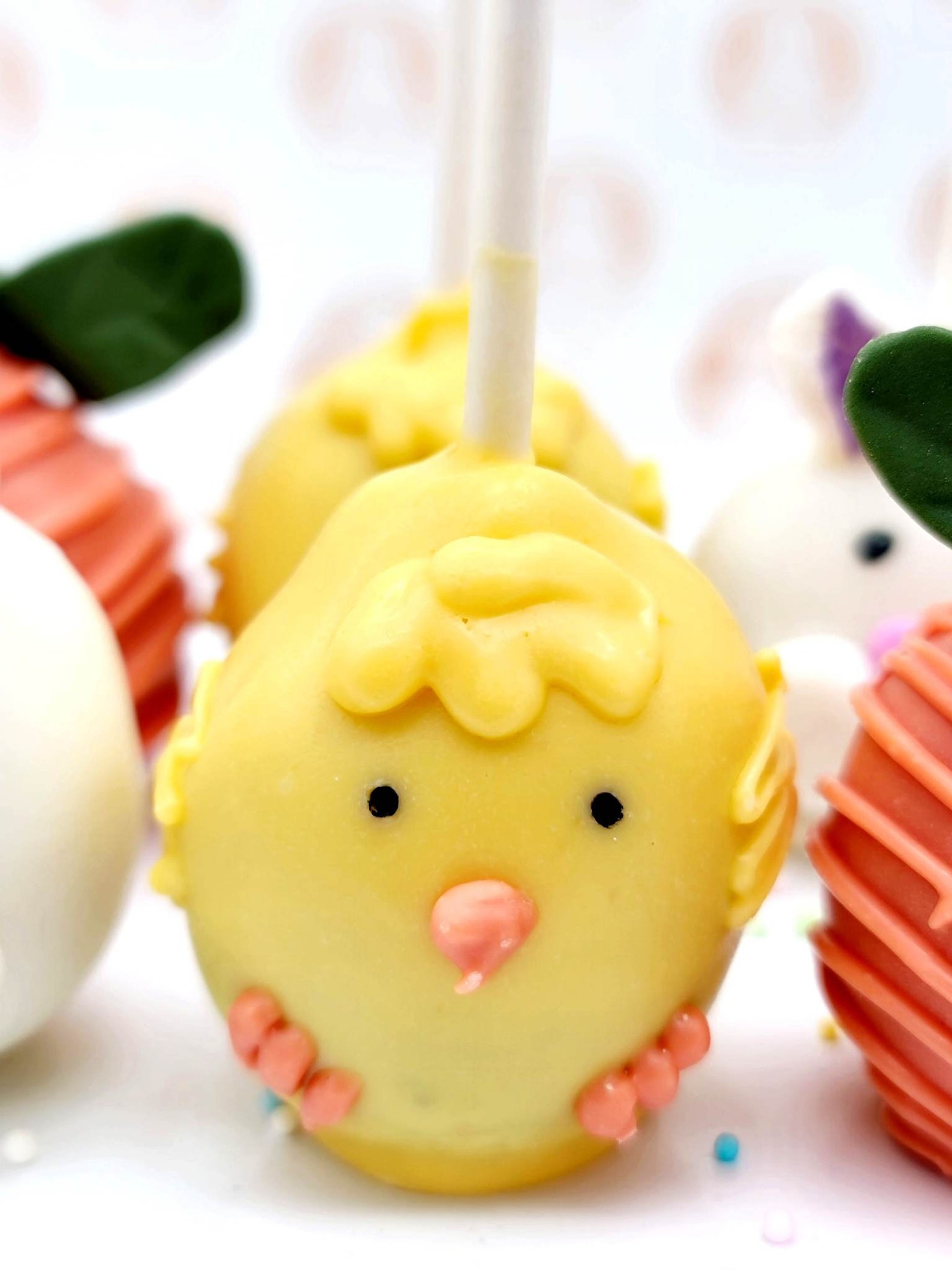 12 Easter Cake Pops / FREE SHIPPING / Cake Pops/ Egg Pops / Chick Pops ...