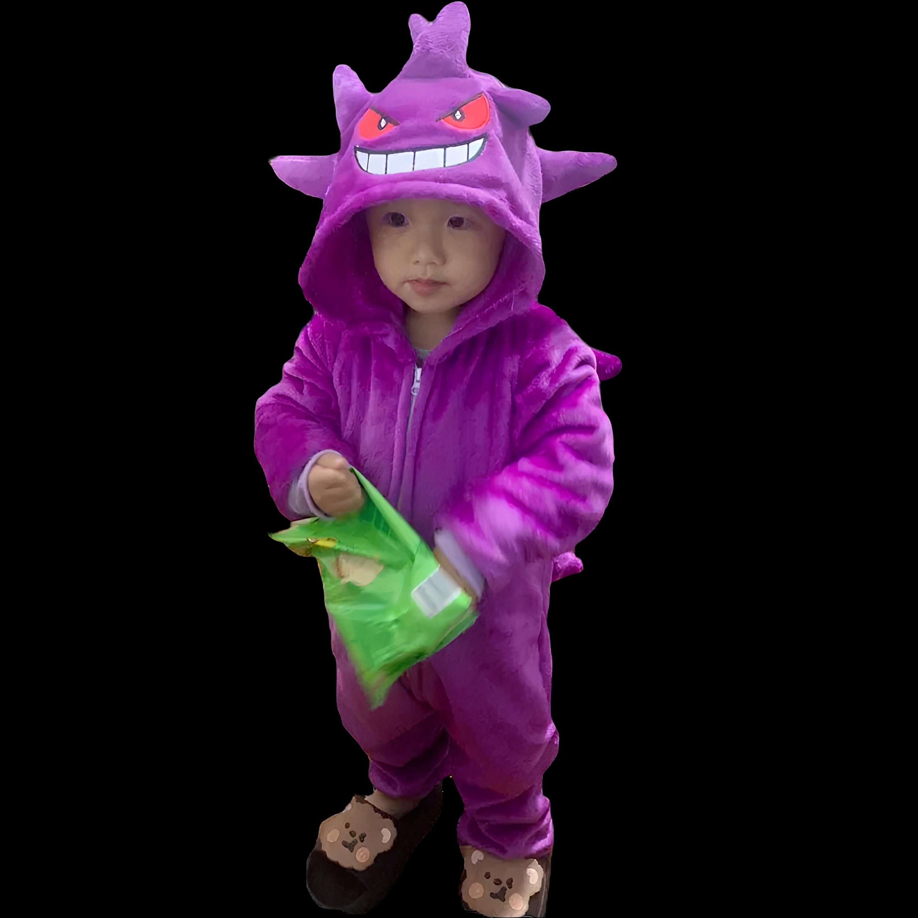Pokemon Gengar Cosplay Children Pokemon Gengar Costume - Etsy