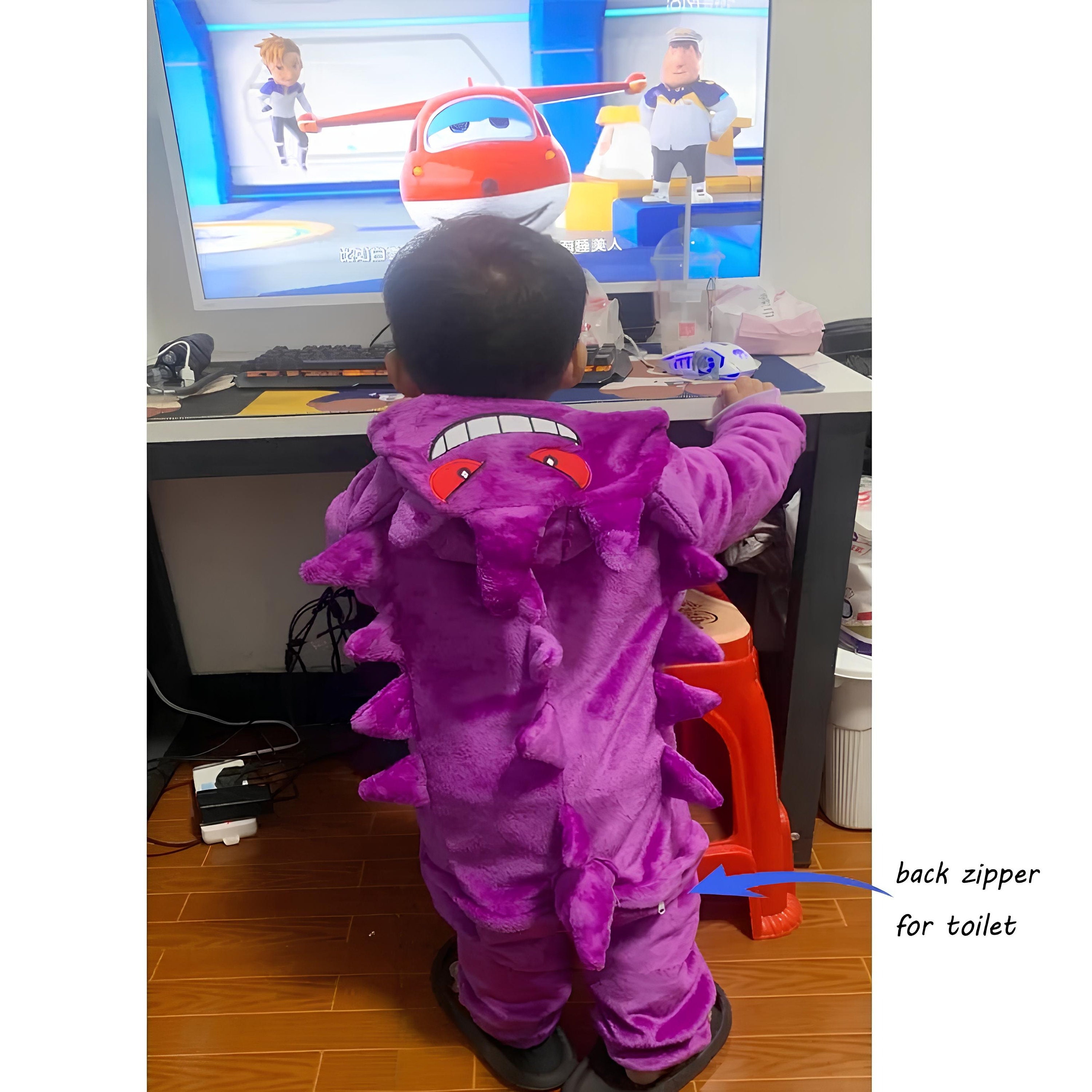 Pokemon Gengar Cosplay Children Pokemon Gengar Costume - Etsy