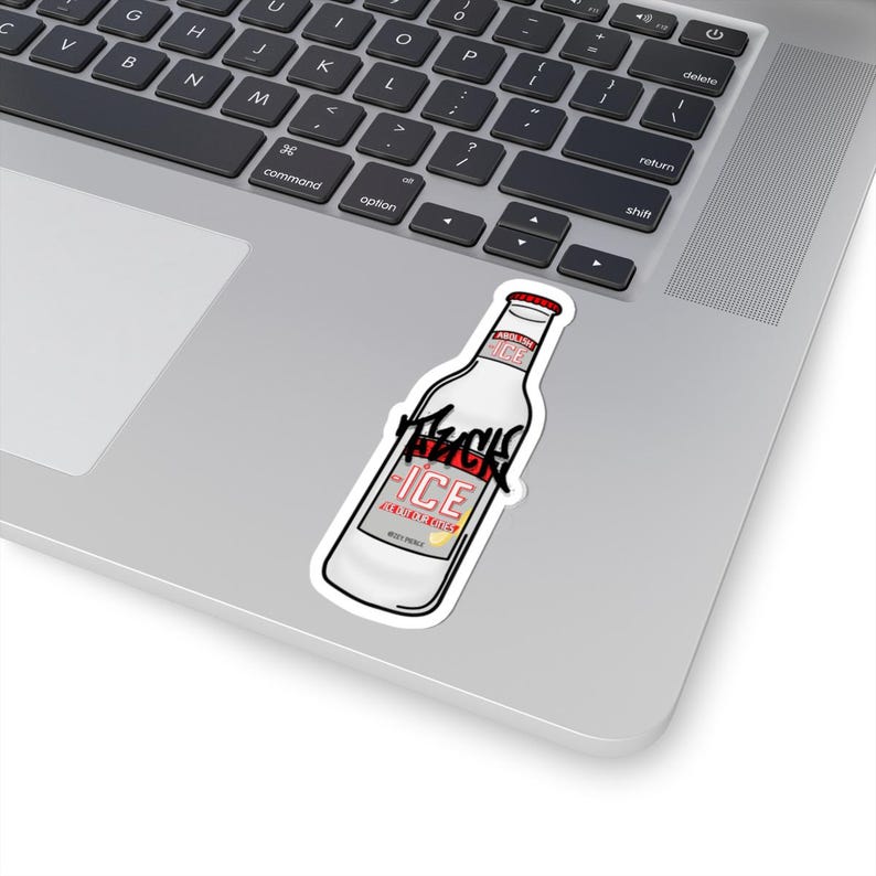 Ice Out Bottle Sticker | Kiss-cut Vinyl Decal, Beverage Logo - Etsy