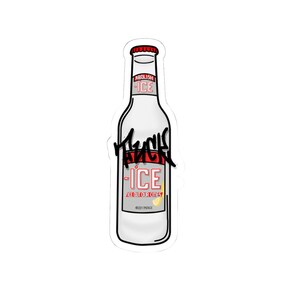 Ice Out Bottle Sticker | Kiss-cut Vinyl Decal, Beverage Logo - Etsy