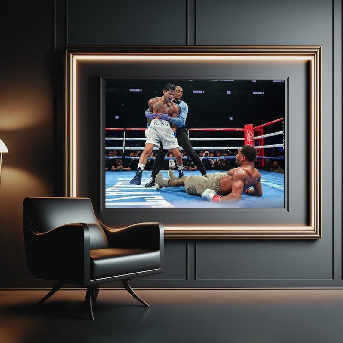 Ryan Garcia Vs. Devin Haney Poster, Boxing Poster, No Framed - Etsy
