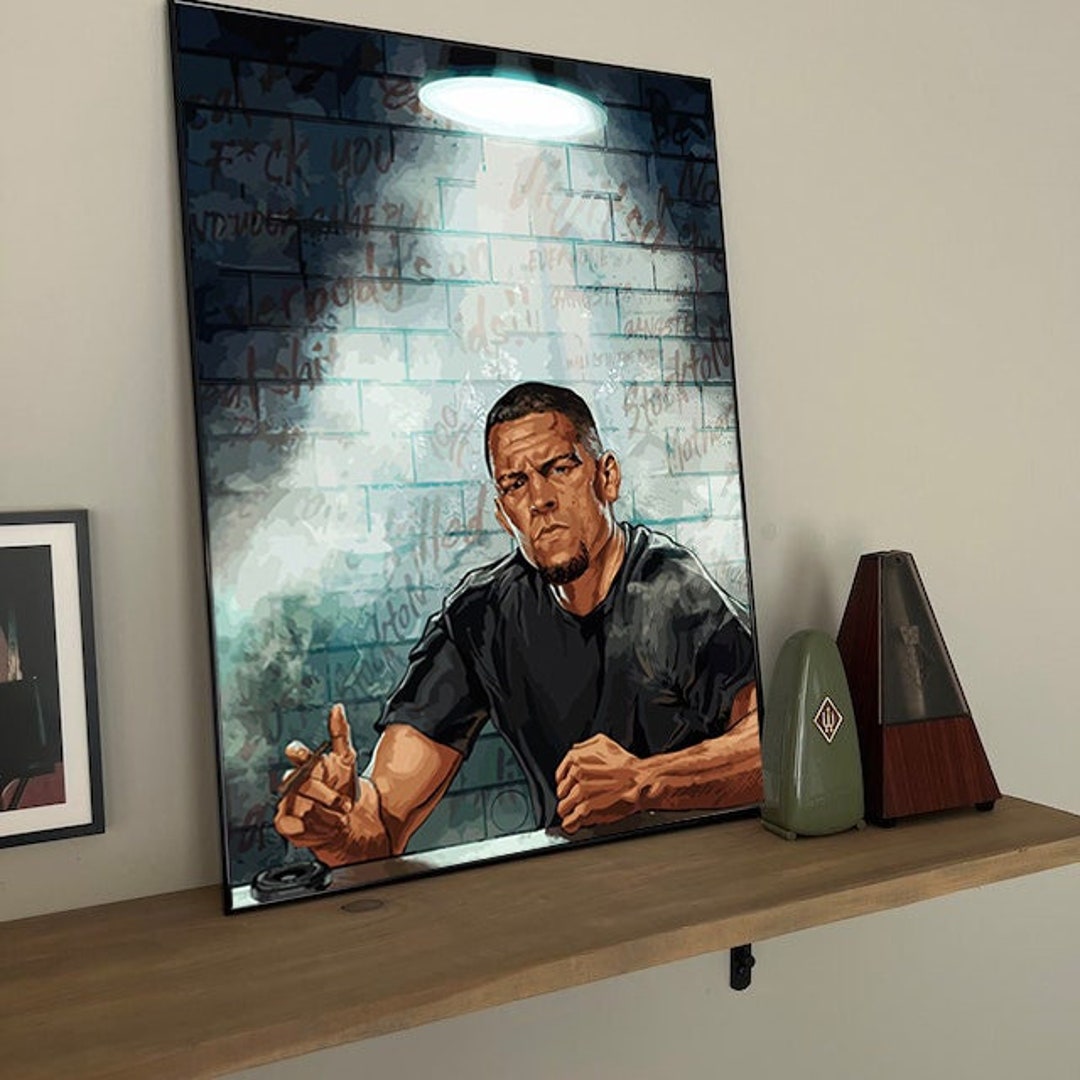 Nate Diaz Knock Poster, Boxing Poster, Sports Poster, No Framed - Etsy