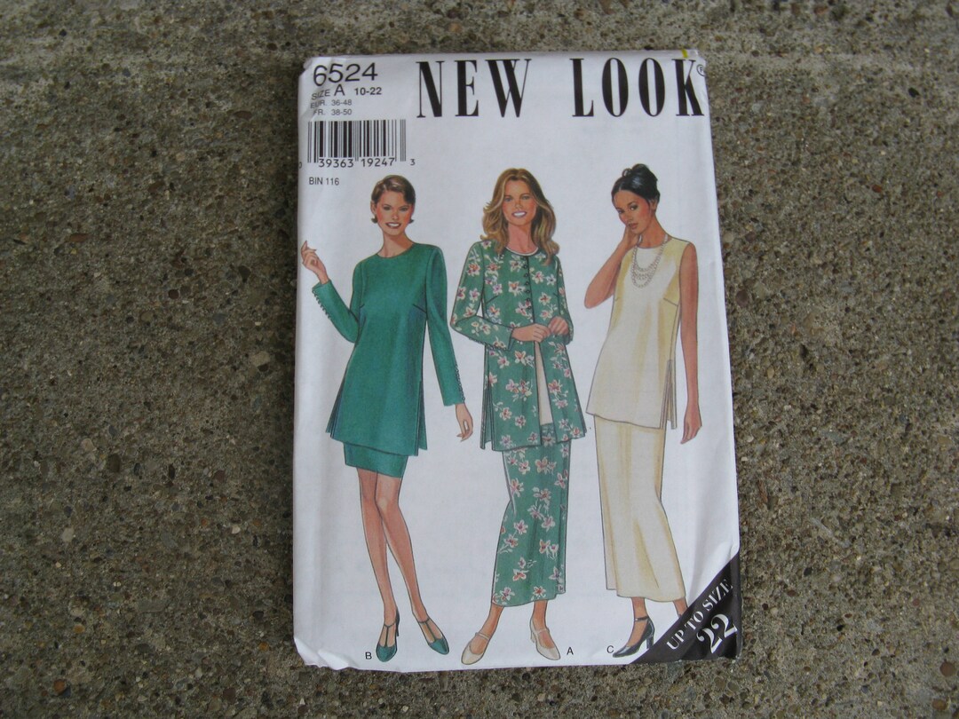 Simplicity 6524 New Look Jacket Skirt Blouse Pattern Uncut - Etsy