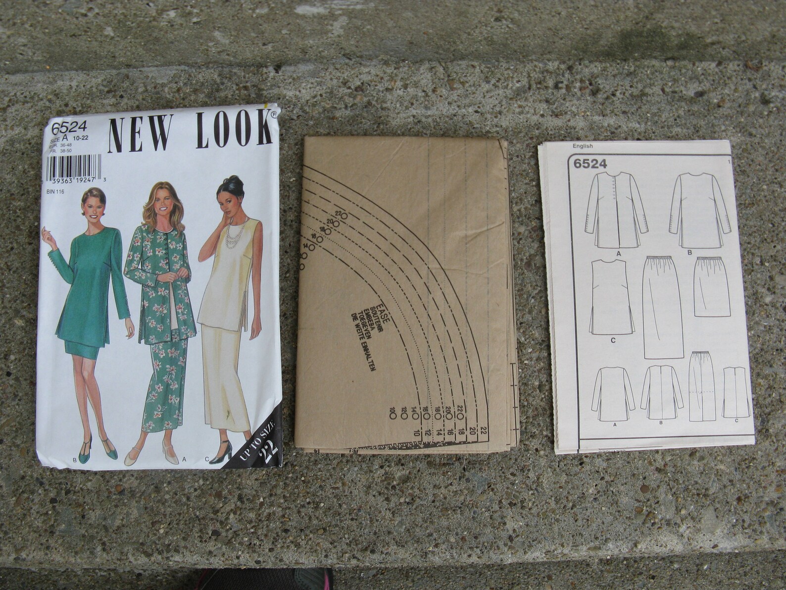 Simplicity 6524 New Look Jacket Skirt Blouse Pattern Uncut - Etsy