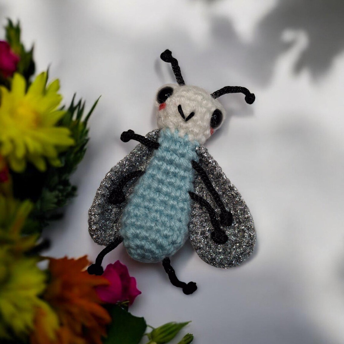 Click-clack Fidget Bugs Crochet PDF | 3-in-1 Keychain Stress Toys ...