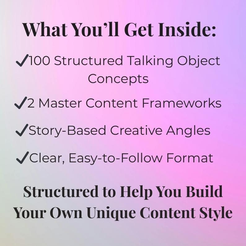 100+ Talking Objects Prompts Bundle | Viral Video Creator Guide ...