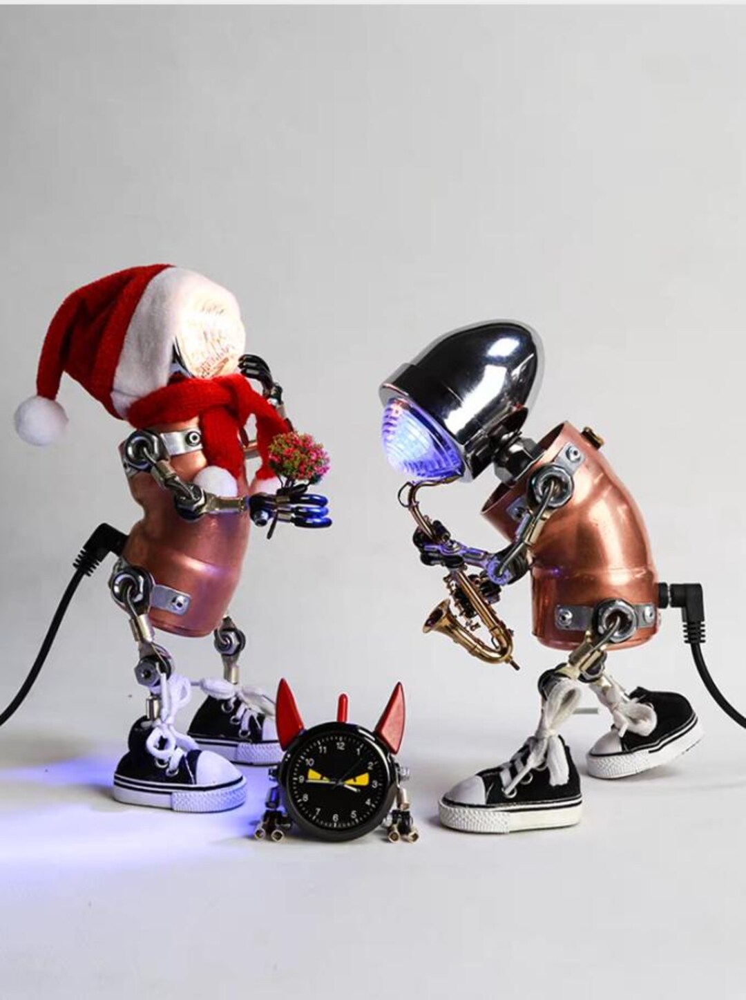 Gothic Robot Night Light Ornaments, Steam Robot Ornaments, Punk Robot ...