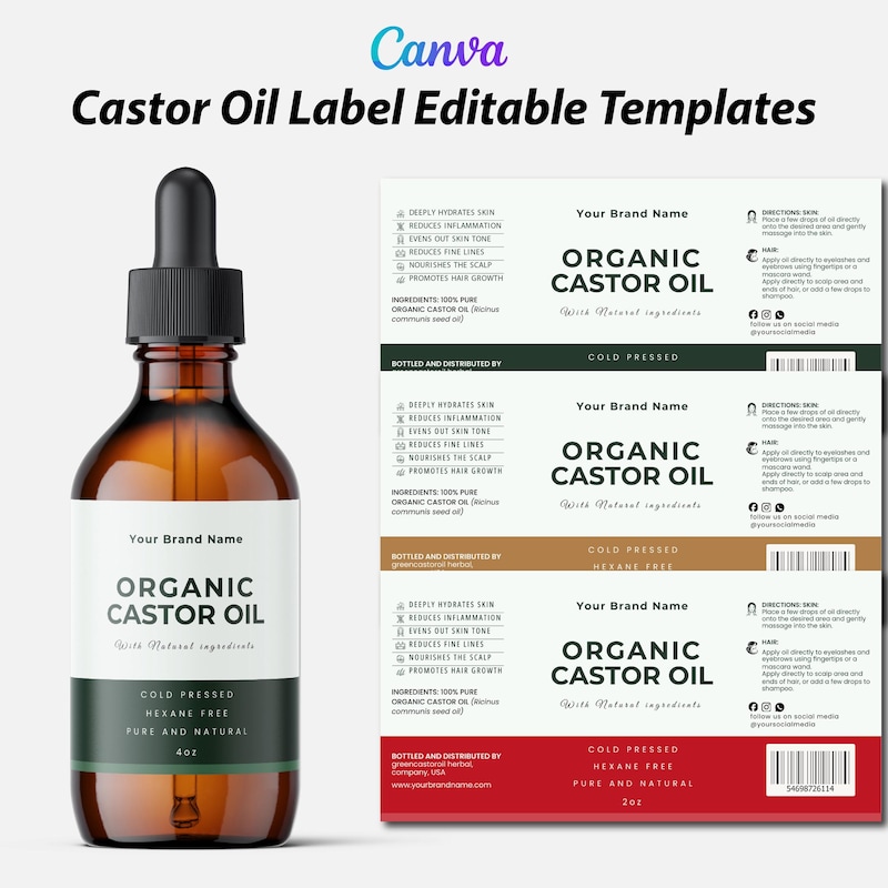 Castor Oil Wrap - Etsy