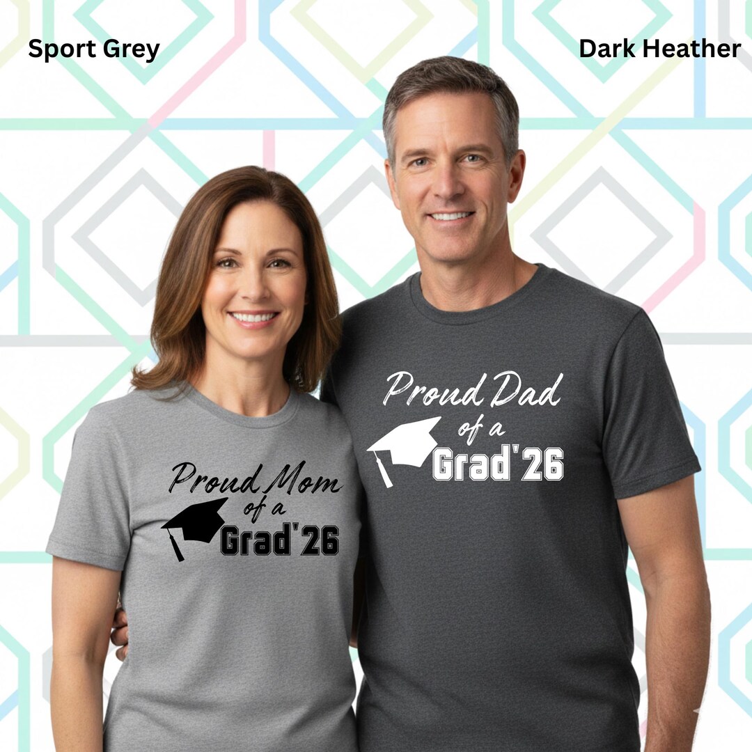 Custom Proud Family of a 2026 Graduate Shirts, Graduation 2026 Family ...