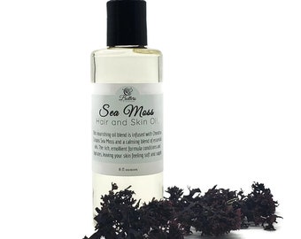 Sea Moss Oil, Sea Moss Face Oil, Sea Moss Body Oil, Sea Moss Hair Oil, Dr. Sebi Inspired Healing ...