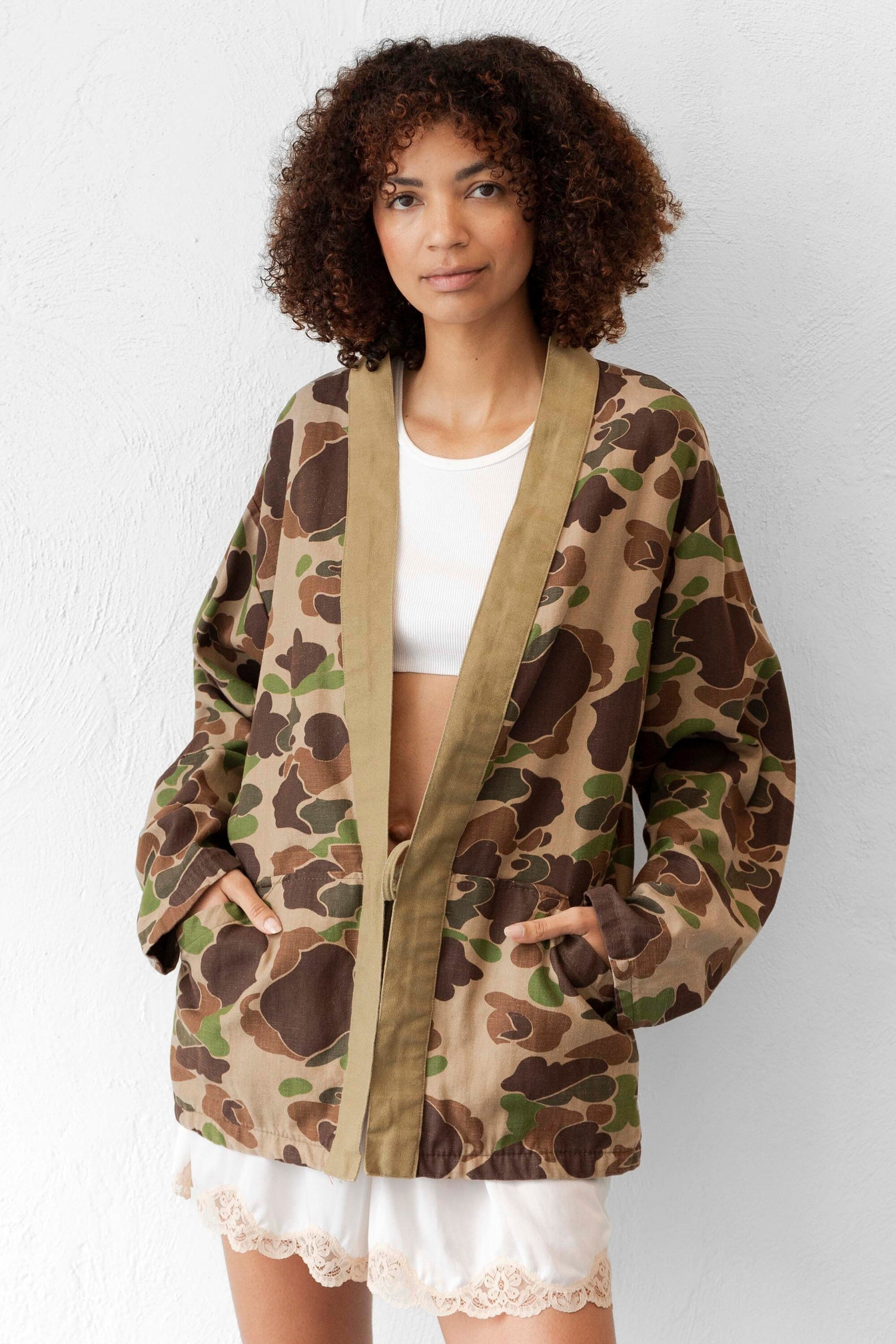 Camo Kimono Jacket (unisex) - Etsy
