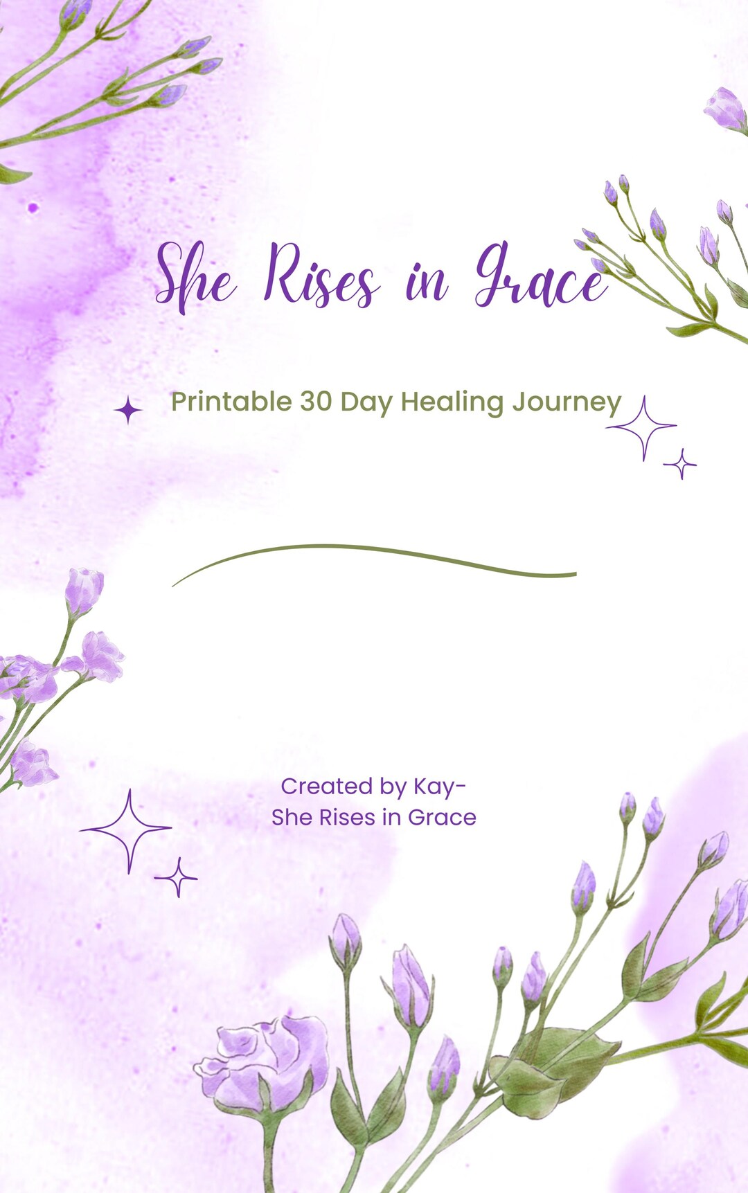 She Rises in Grace- A 30 Day Healing, Scripture and Grounding Journal ...