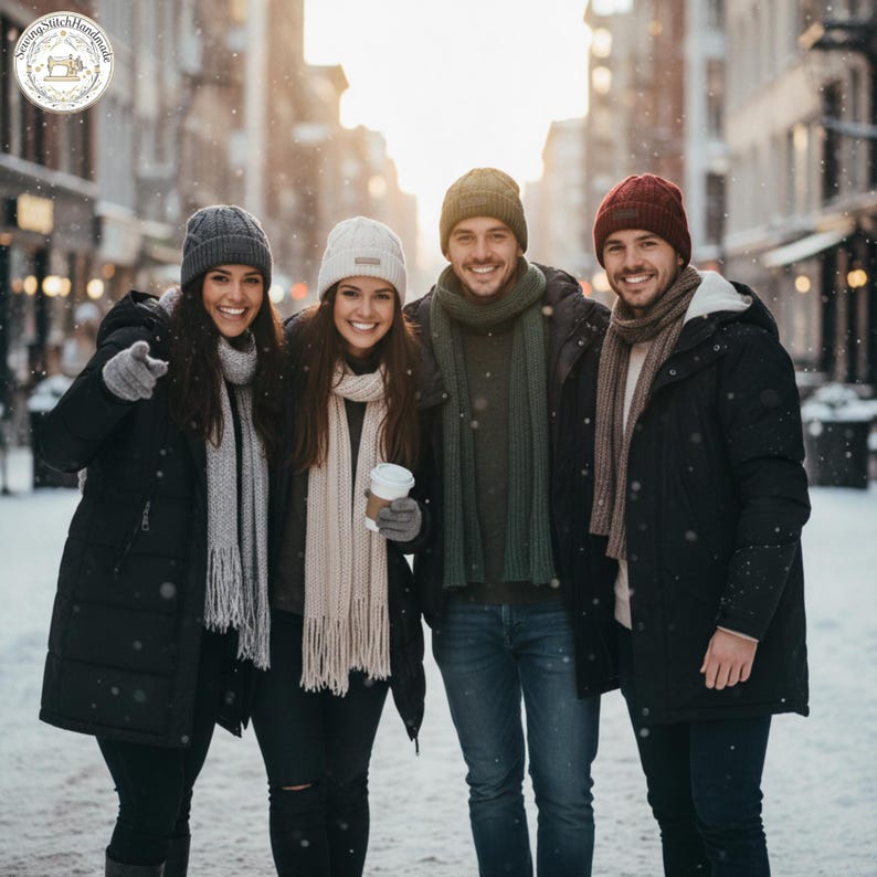 Wool Cap Sewing Pattern PDF | Winter Beanie Hat Pattern | Beginner ...