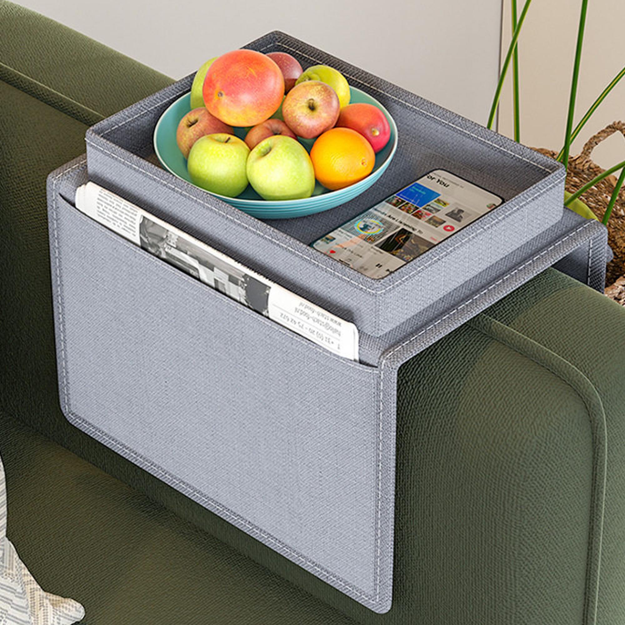 Personalized Sofa Armrest Organizer – Hanging Remote Control Holder ...
