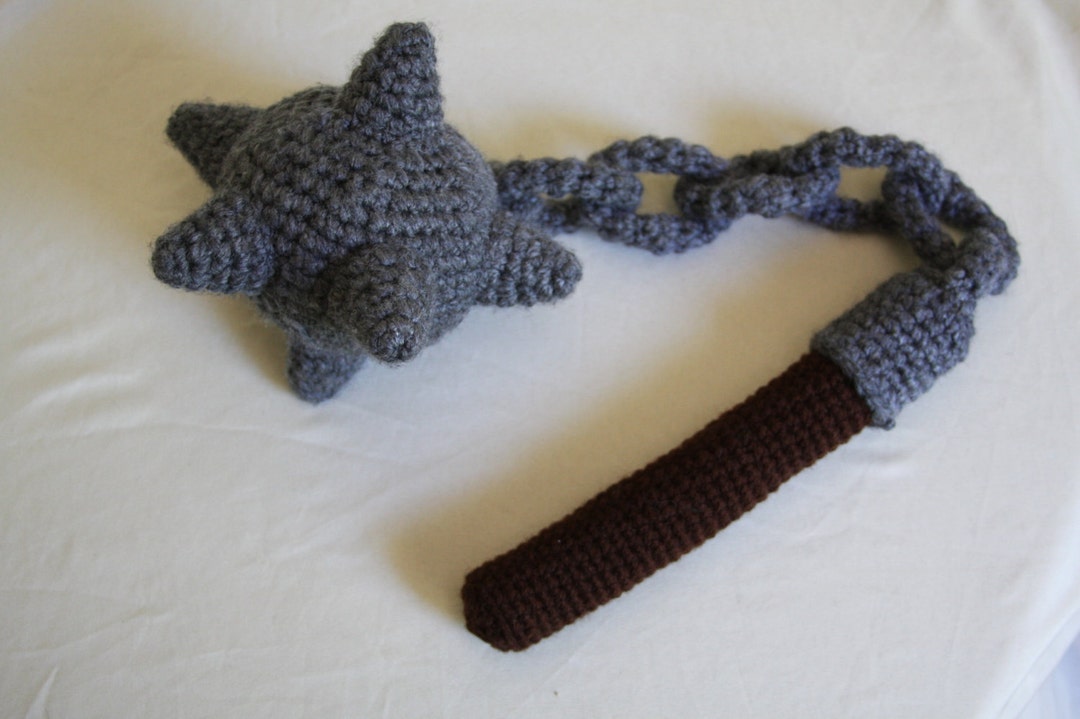 CROCHET PATTERN PDF Morning Star, Chain Mace, Flail - Etsy