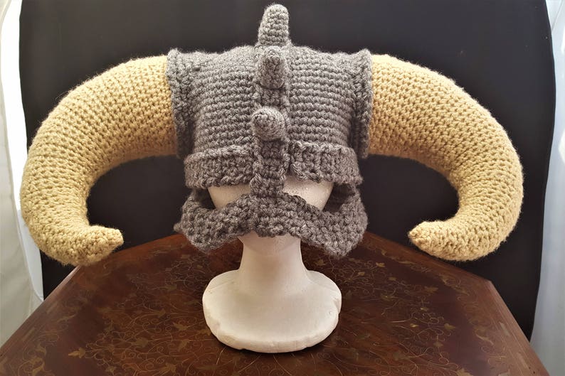 Crochet Pattern PDF Large Curved Horn - Etsy