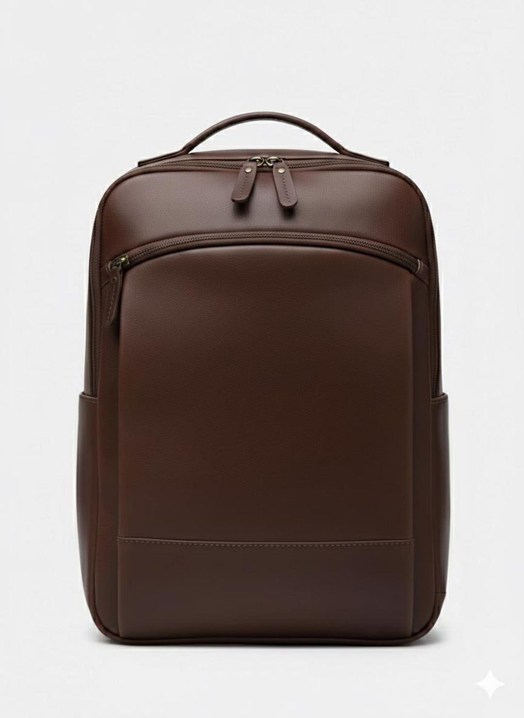Full Grain Leather Backpack for Men | Personalized Laptop Bag ...