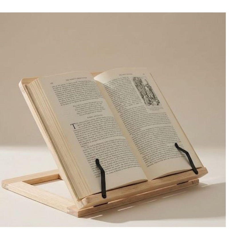 Adjustable Book Reading Stand - Etsy