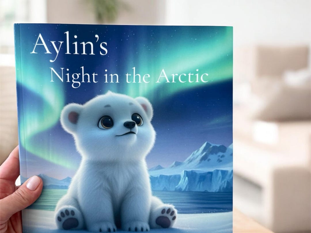 Personalized Bedtime Story Book, Arctic Adventure With Custom Name ...