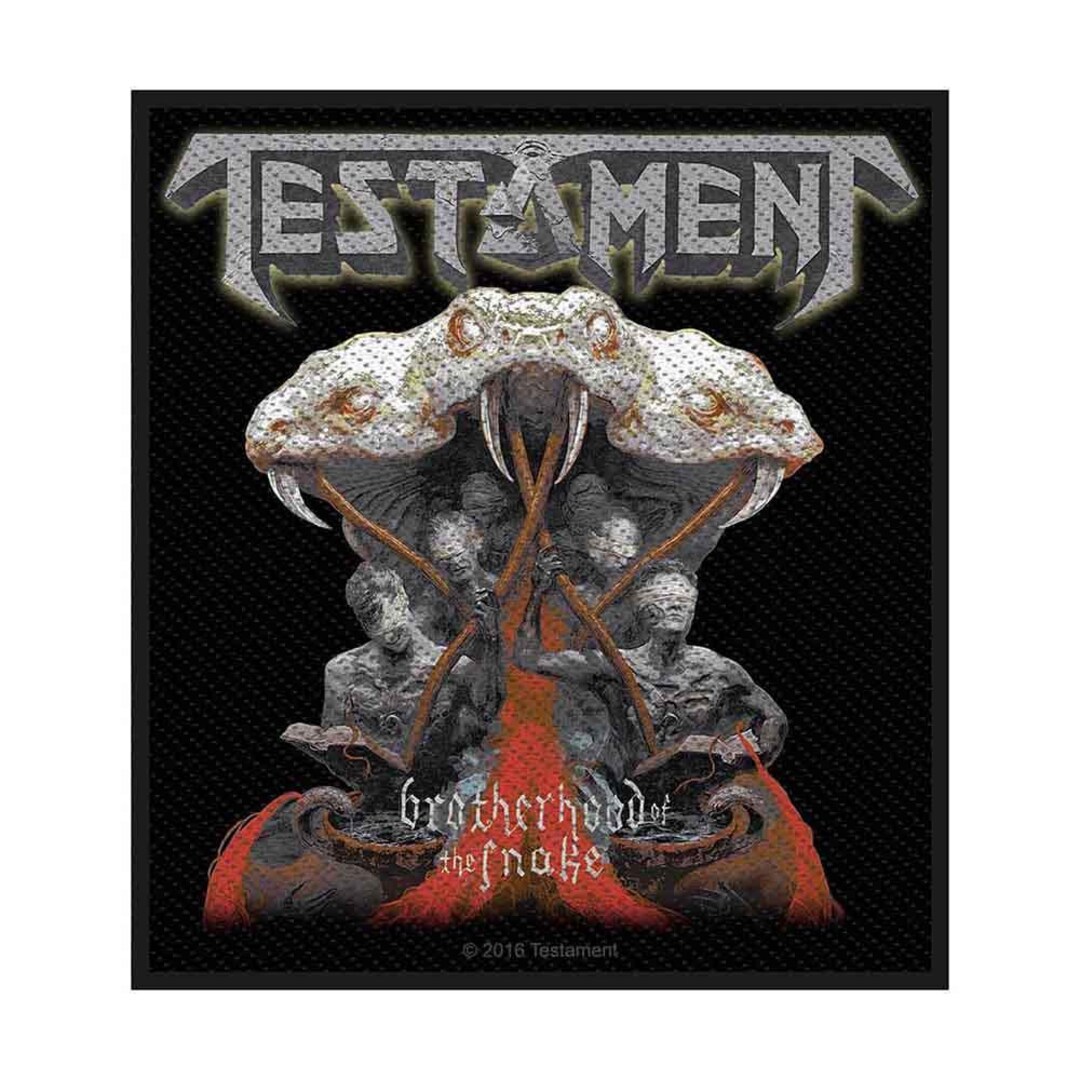 Testament - Brotherhood of the Snake - Patch - Etsy
