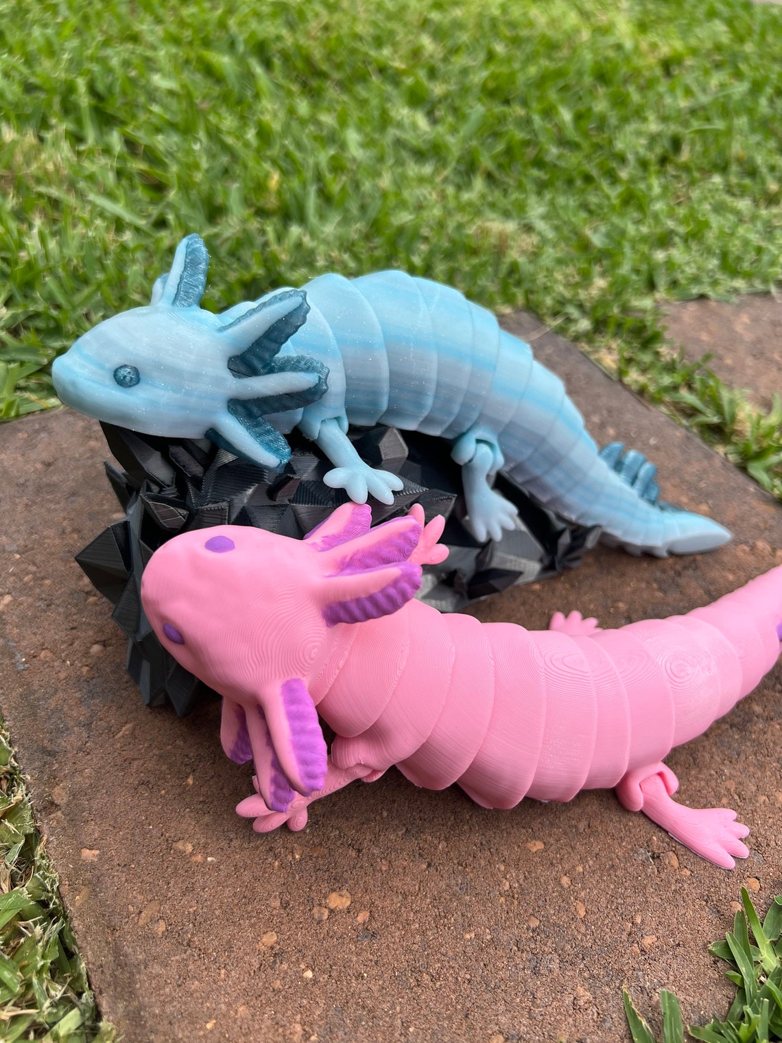 Axolotl Articulated Fidget made to Order Sensory Axolotl | Etsy UK