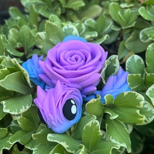 Roseurtle Rose Turtle Fidget (made to Order) Cute Flower Turtle - Etsy