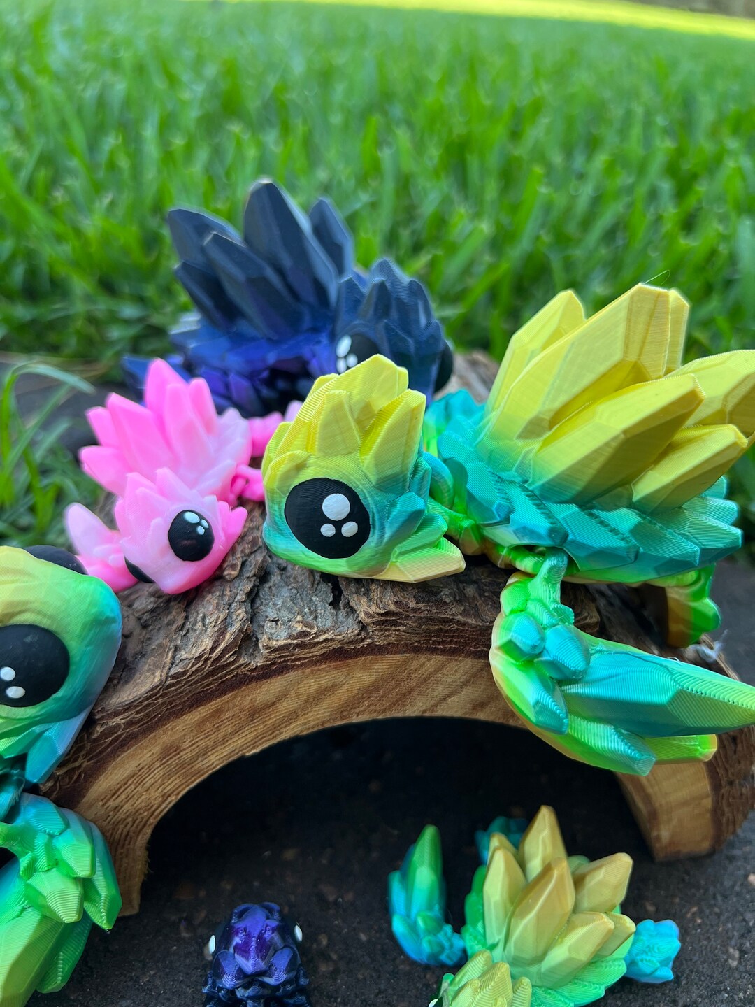 Gemstone Turtle Fidget made to Order Cute Gem Turtle - Etsy